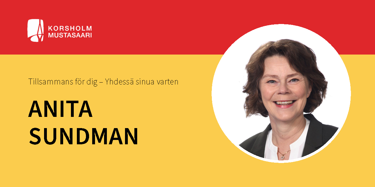 Yhdessä sinua varten – Tillsammans för dig: Anita Sundman - Mustasaari ...